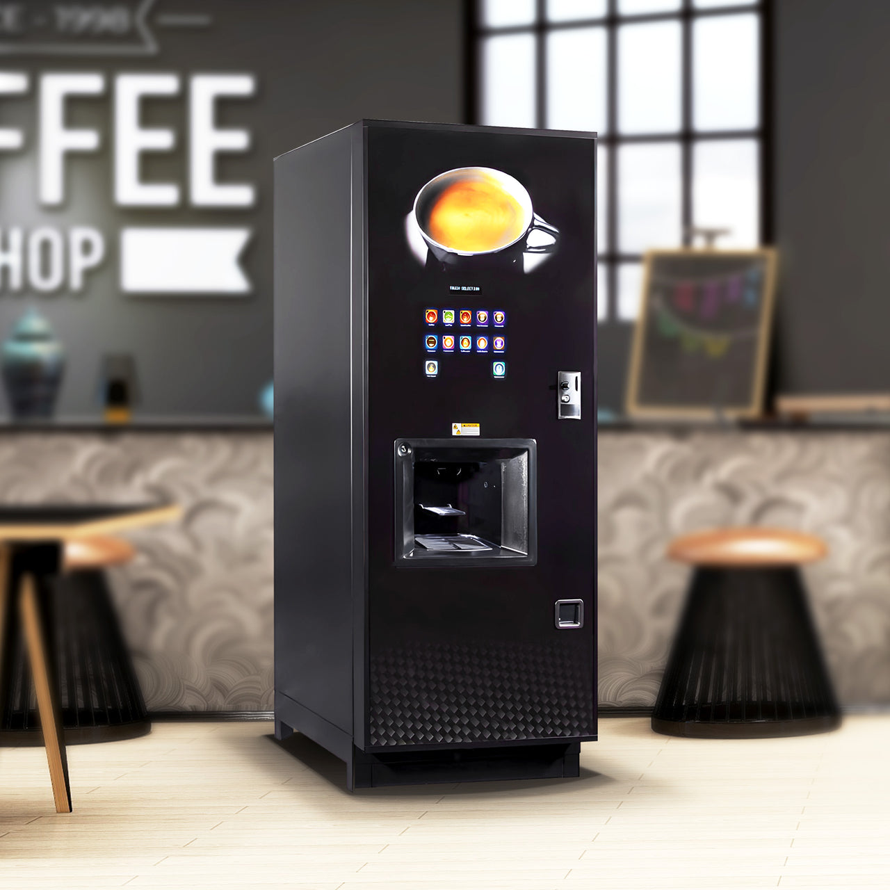Neo Instant Hot Drink Vending Machine – Hessian Vending